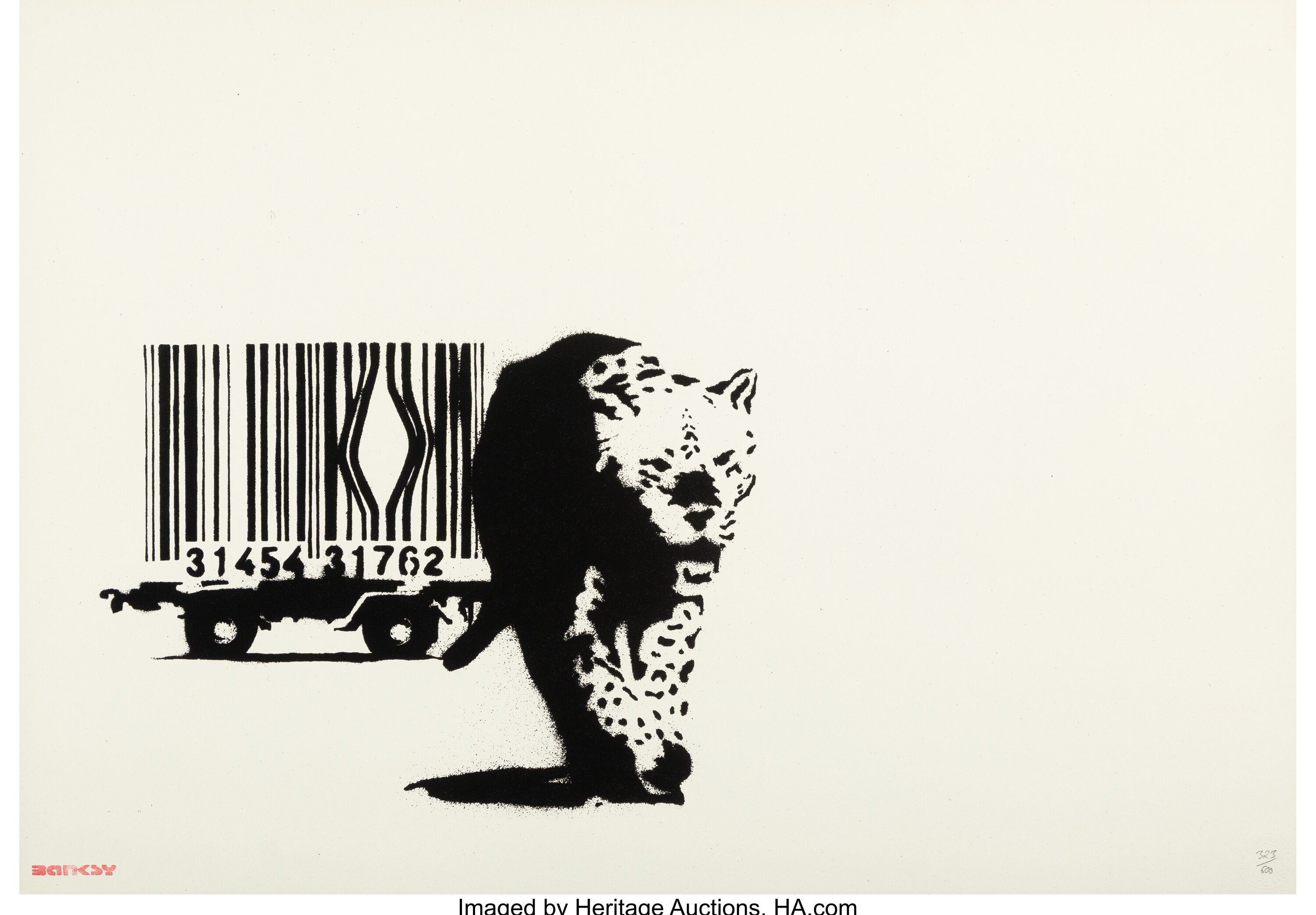 Banksy | Barcode (2004) | MutualArt