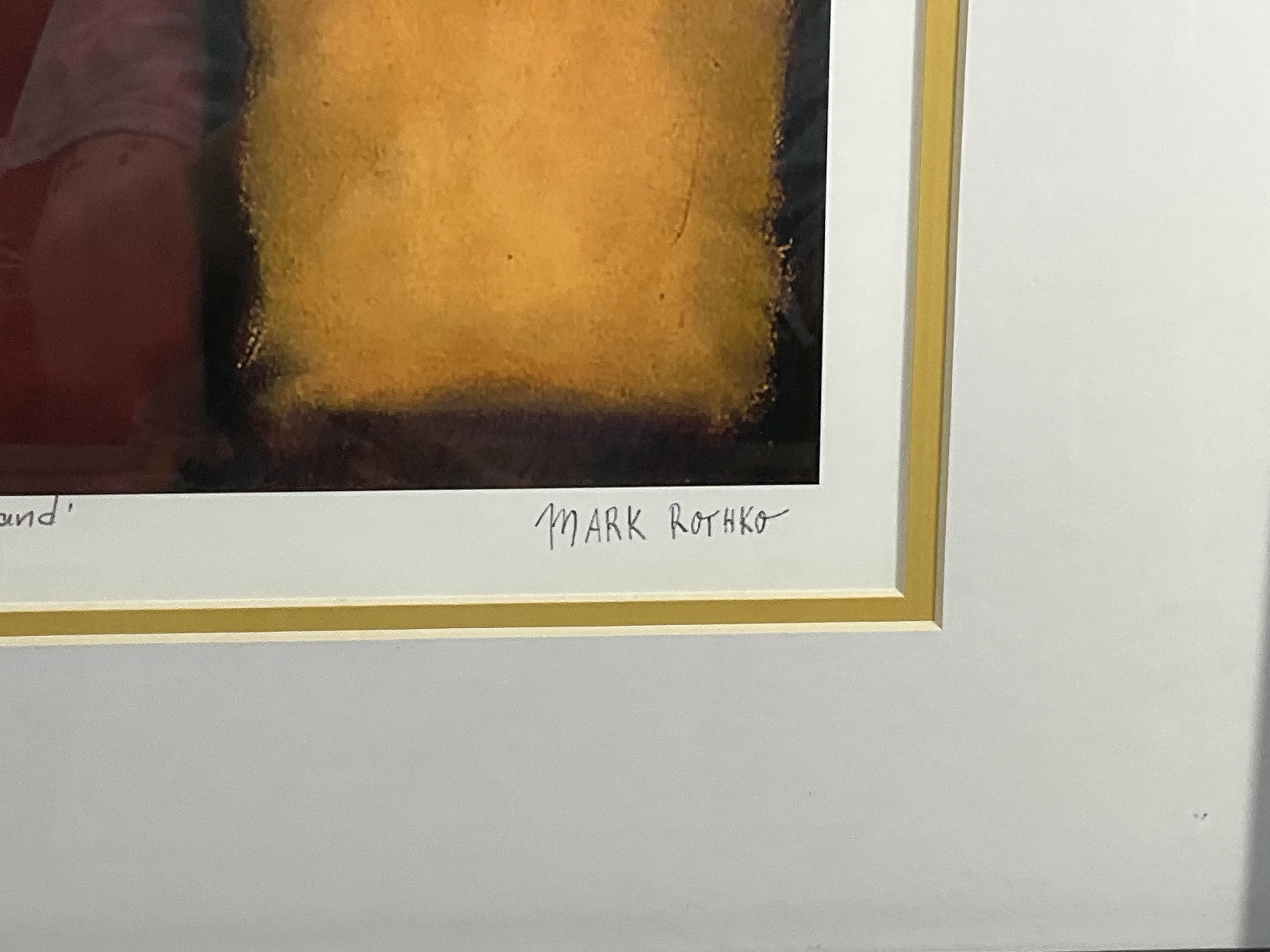 Mark Rothko | Yellow And Red 1964 (1964) | MutualArt