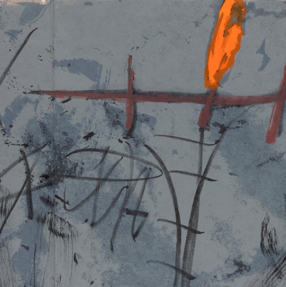 Antoni Tàpies | Orange and Grey (1967) | MutualArt