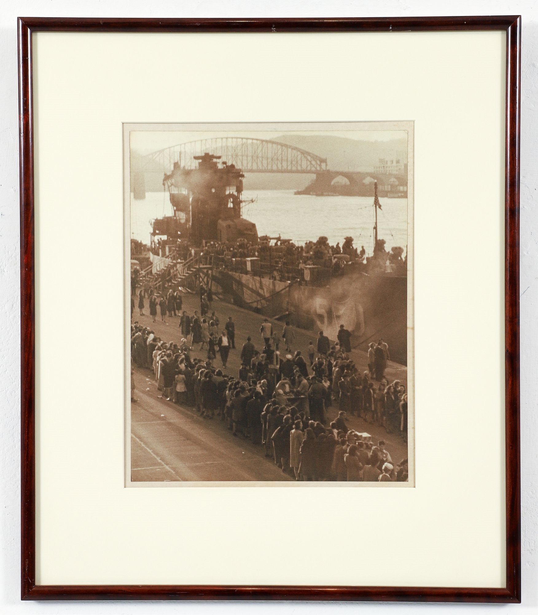 Selden I. Davis | Launching the Ship (1950s) | MutualArt