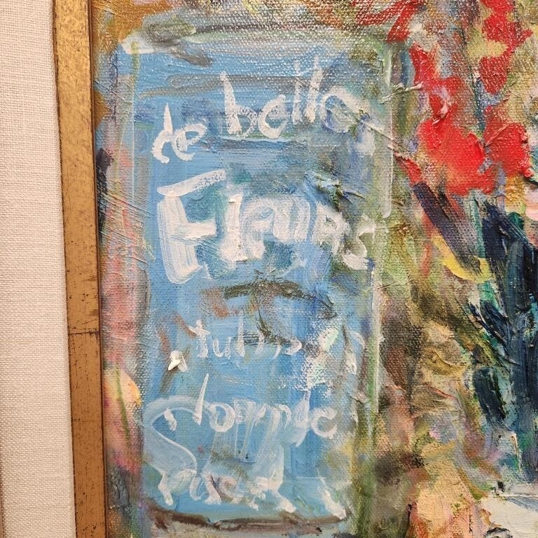 Duane Alt | Antibes Flower Market | MutualArt