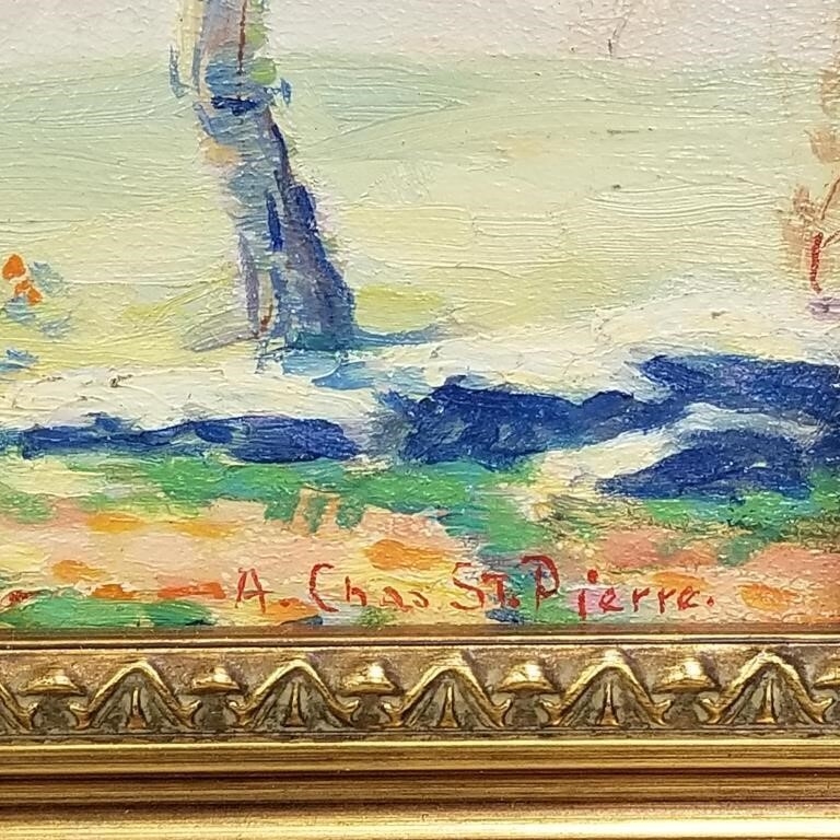 Charles St. Pierre | oil | MutualArt