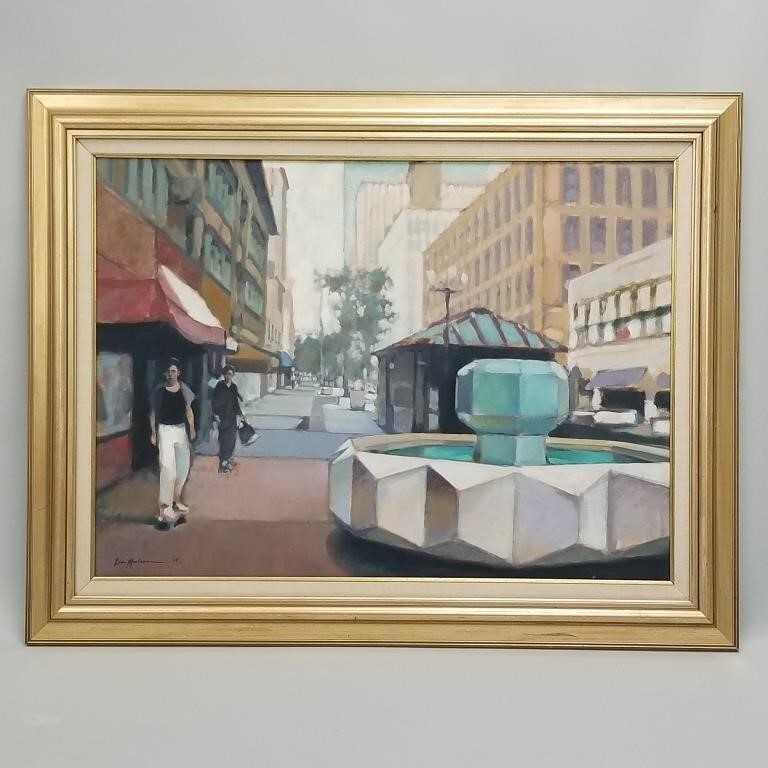 Dan Mackerman | oil painting (1987) | MutualArt