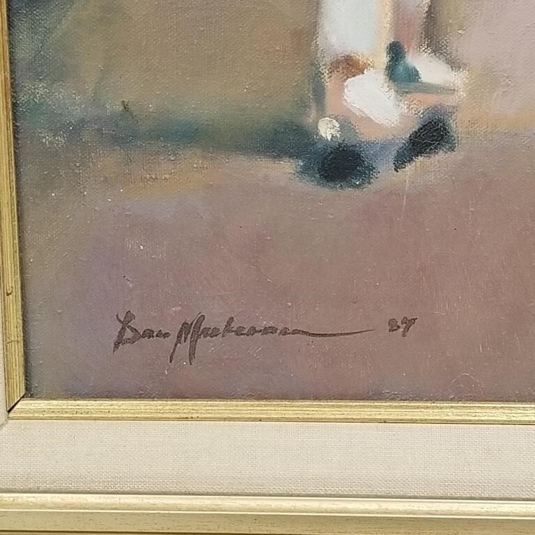 Dan Mackerman | oil painting (1987) | MutualArt