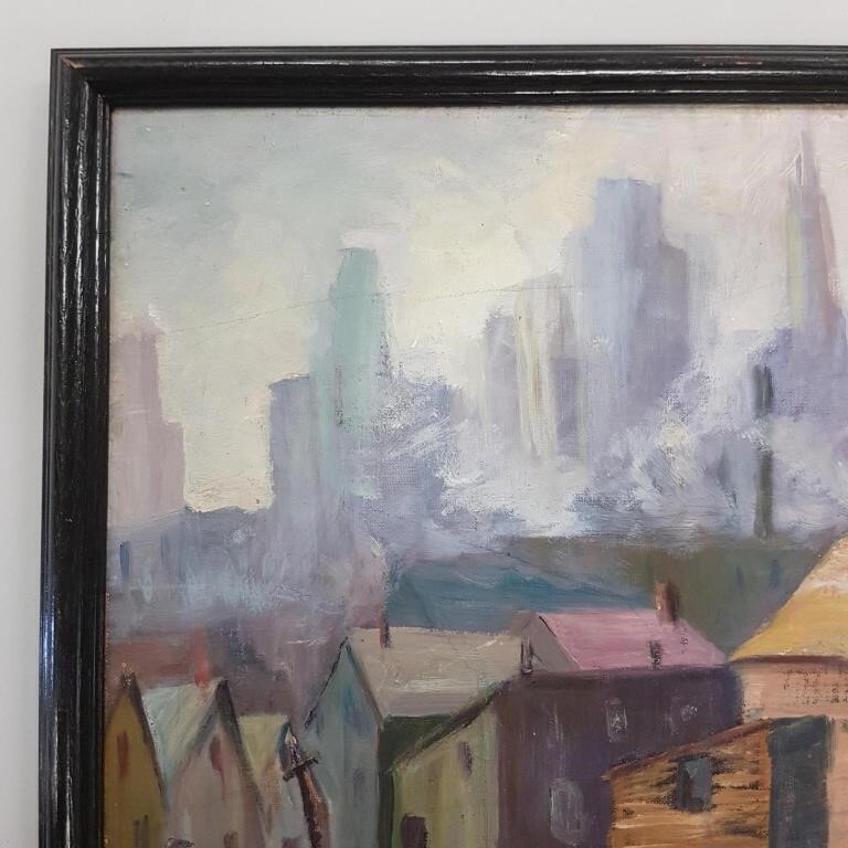 D.M. Hopkins | cityscape | MutualArt