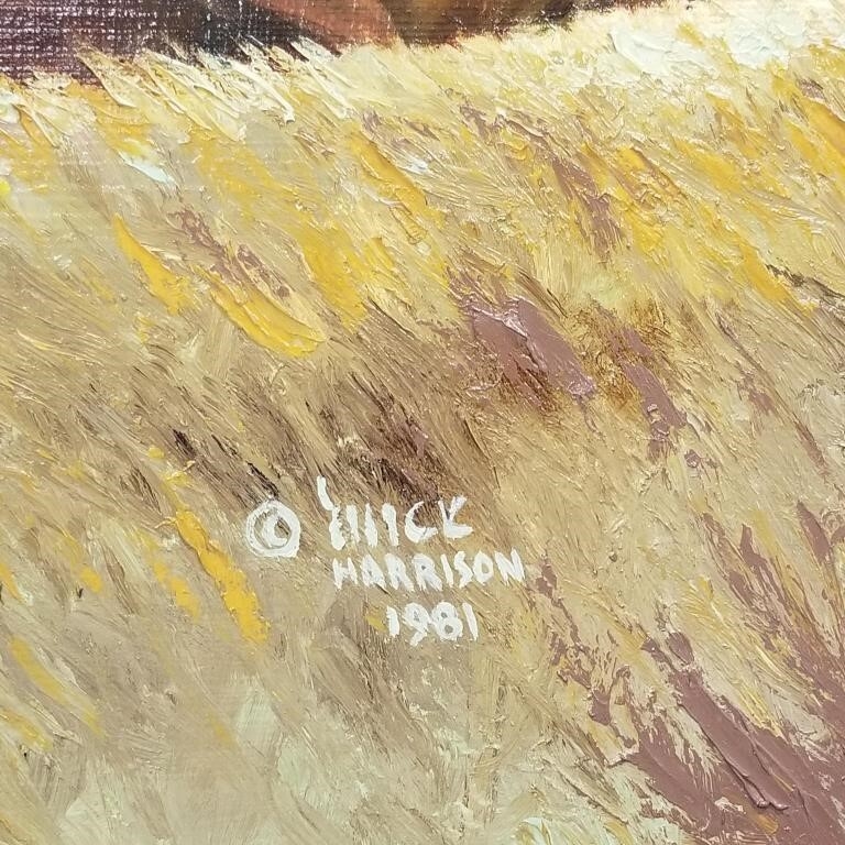 Mick Harrison | Buffalo Hunters (1981) | MutualArt