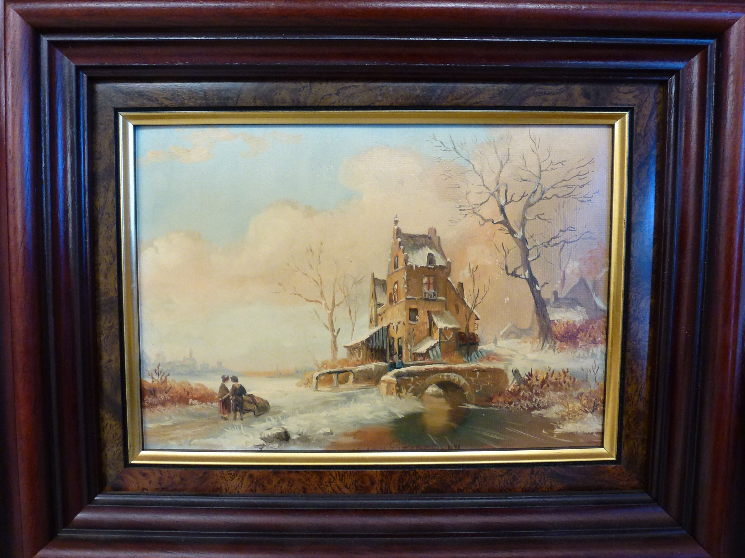 Daniel Szeberenyi | a winter landscape | MutualArt