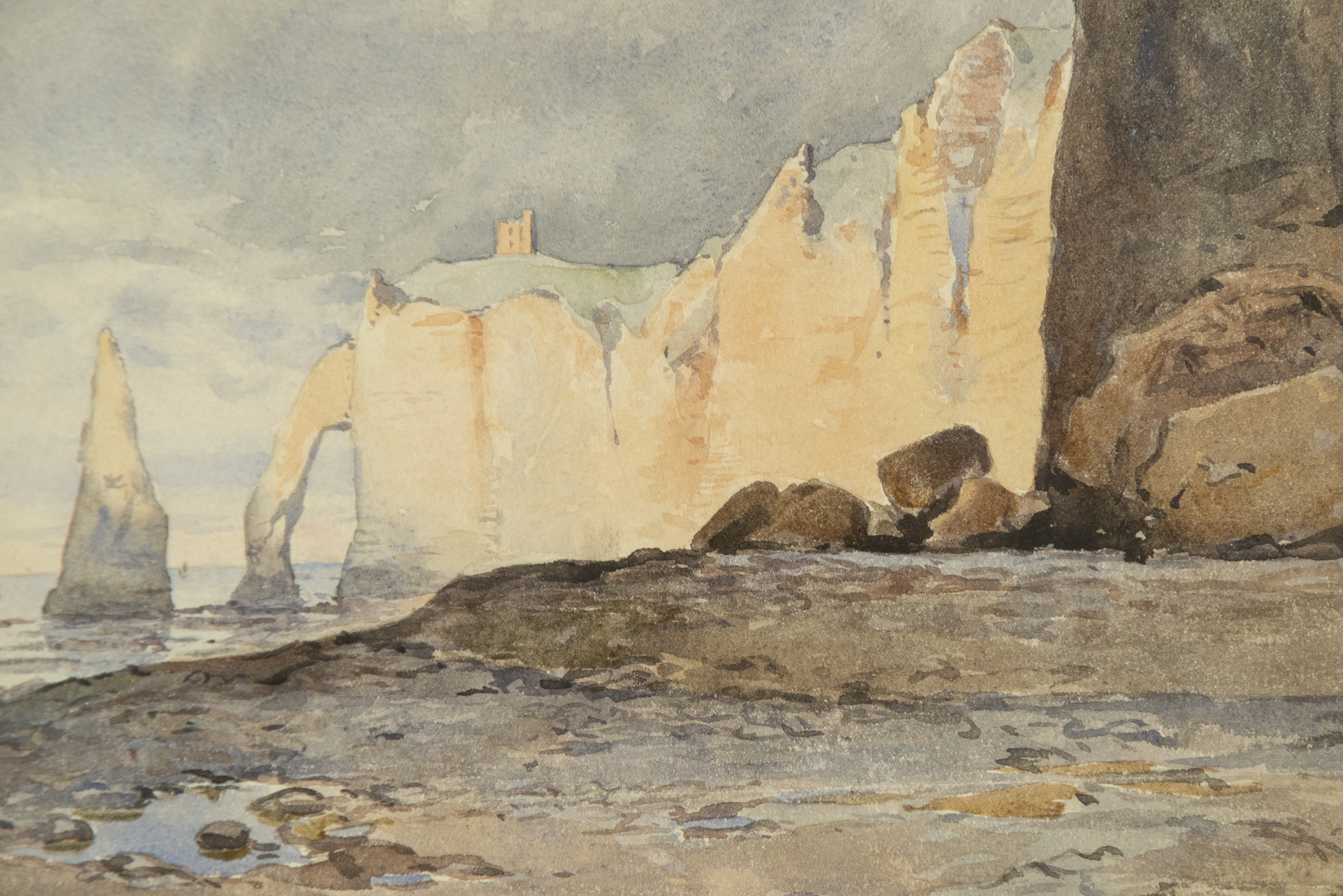 Emilio Sala | Acantilado en Normandía | MutualArt