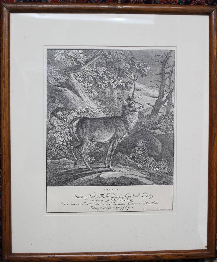 Joh. E. Riedinger | 2x Stiche | MutualArt