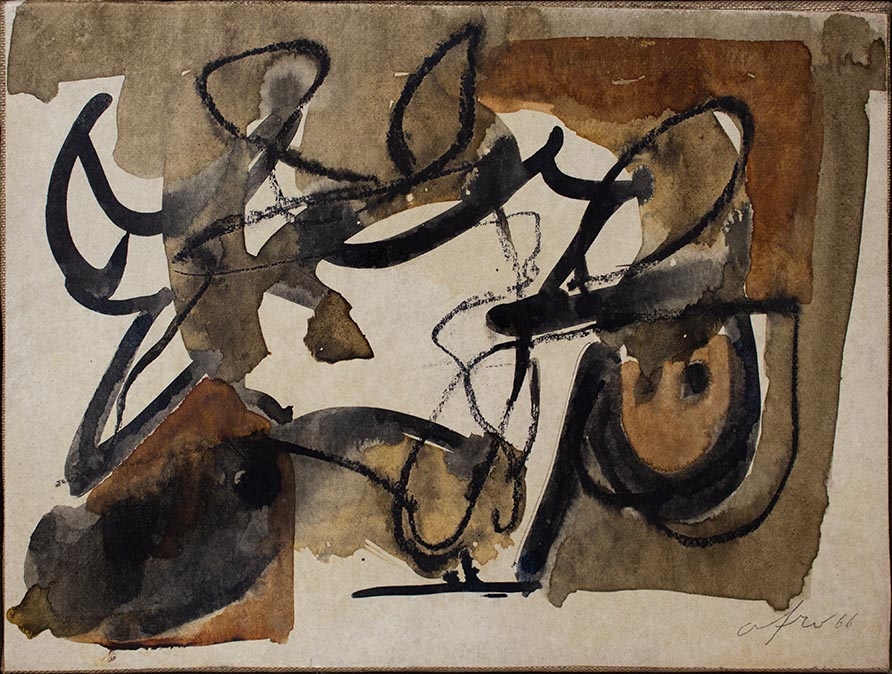 Afro Basaldella | Senza titolo, 1966, Senza titolo, 1966 (1966) | MutualArt