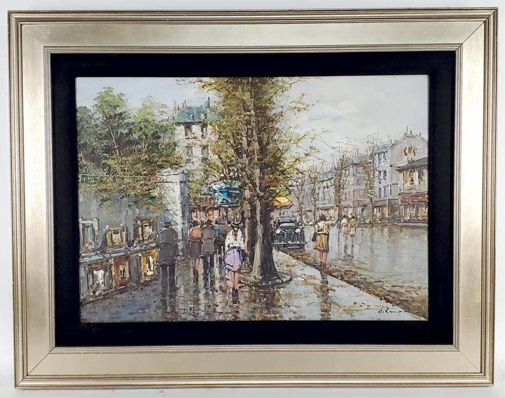 Andrea Zampini | Parisian Boulevard | MutualArt