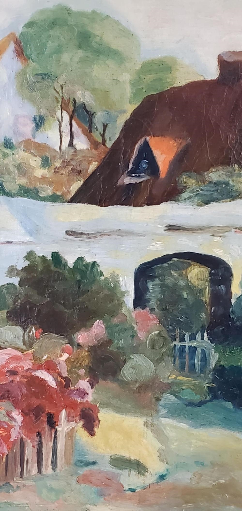 Karl Wolfe | Houses Landscape | MutualArt