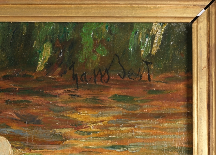 Alexander Max Koester | Enten im Teich | MutualArt