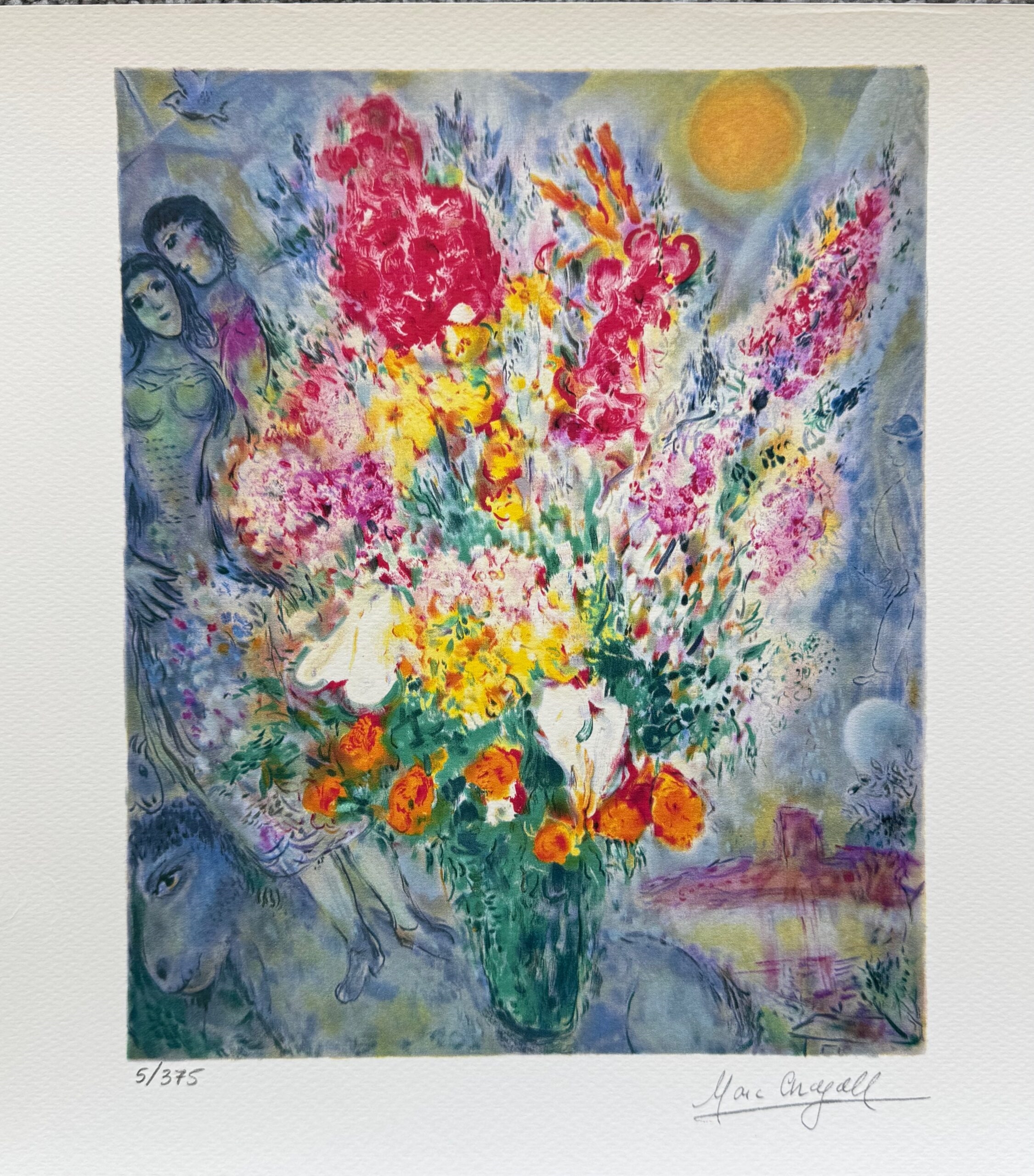 Marc Chagall | ORIGINAL BOUQUET | MutualArt
