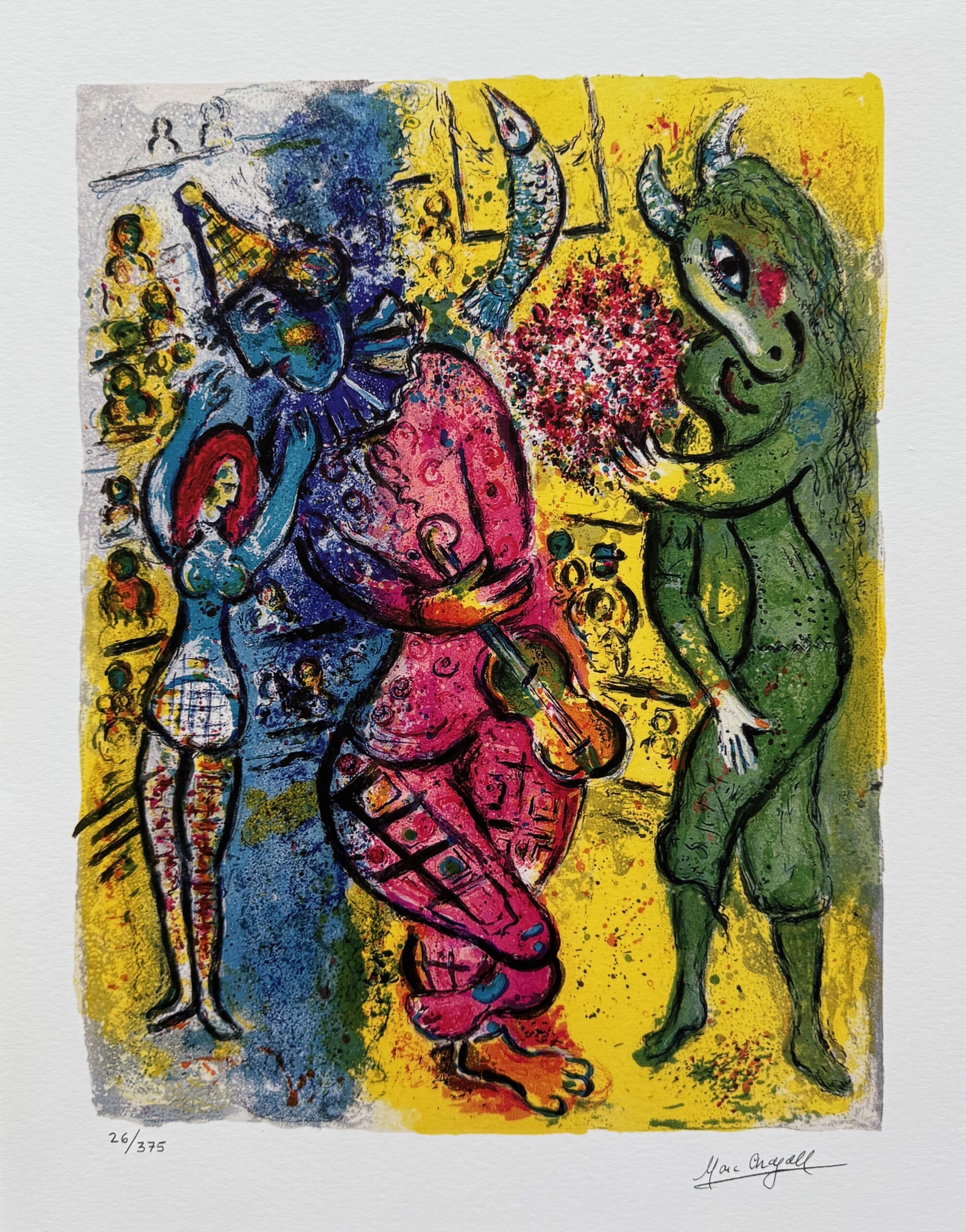 Marc Chagall | CIRCUS II | MutualArt