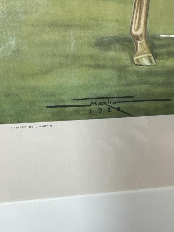 J. Martin | Horse Print | MutualArt