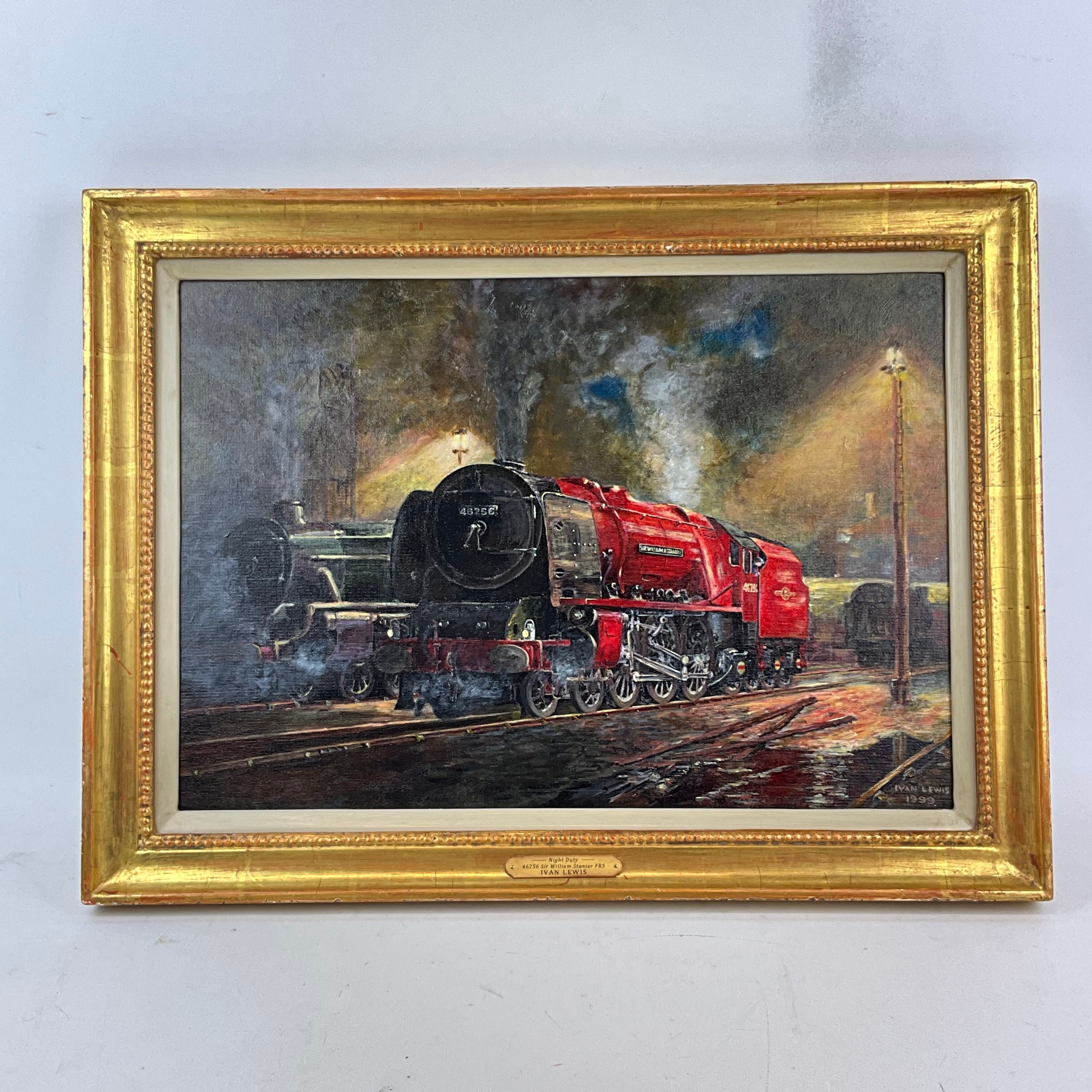 Ivan Lewis | Night Duty LMS Pacific 46256 Sir William Stanler FRS (1999 ...