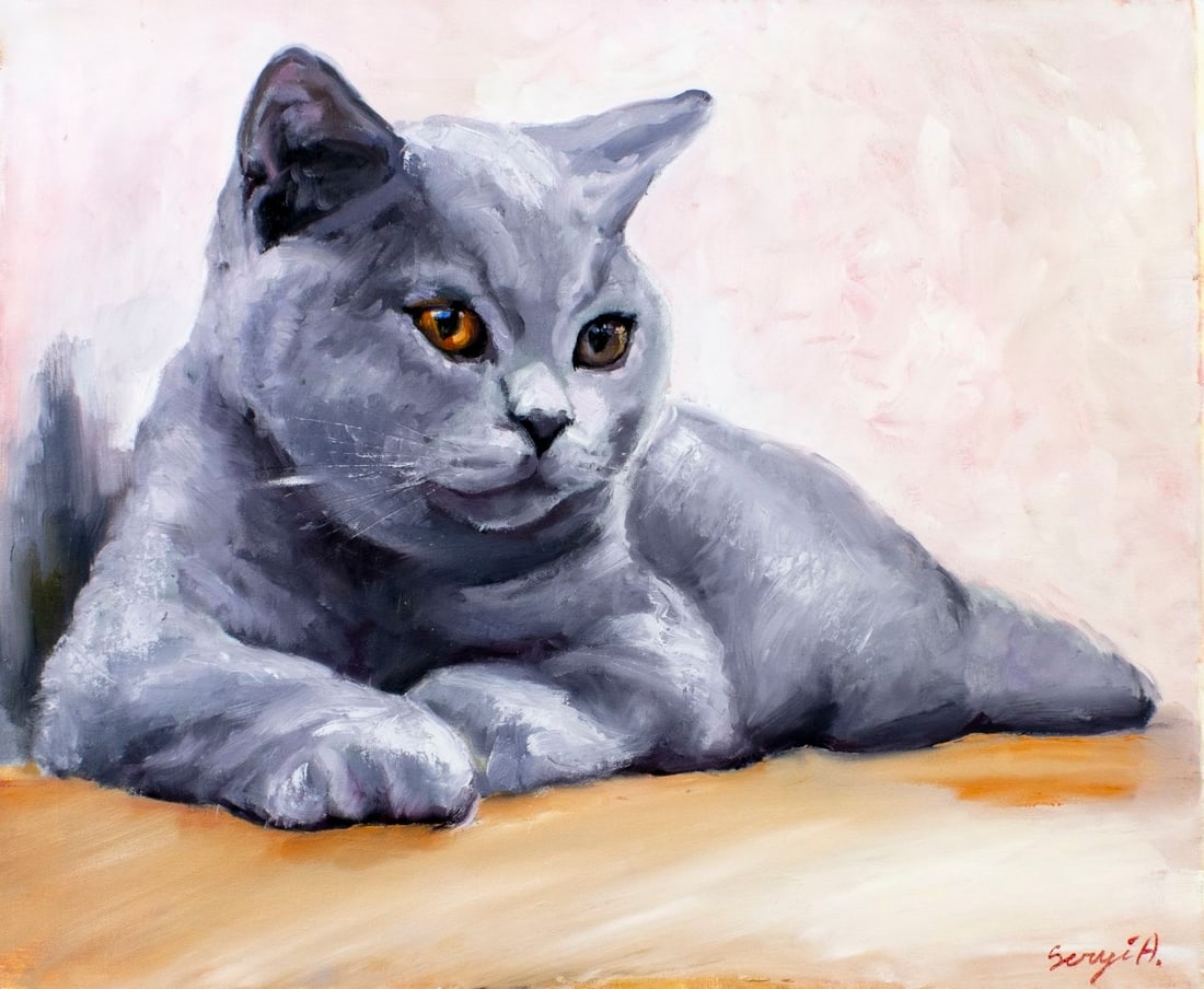 Alex Siryi | British Cat | MutualArt