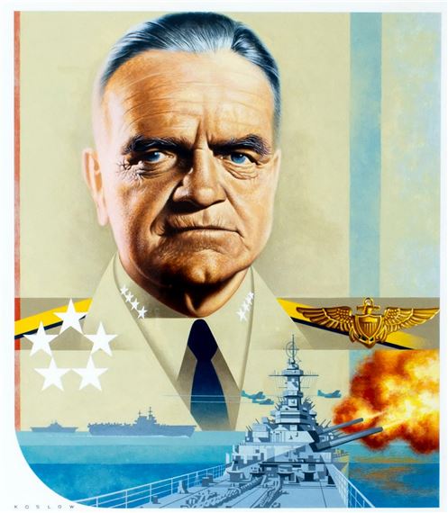 Howard Koslow | William Halsey (1986) | MutualArt