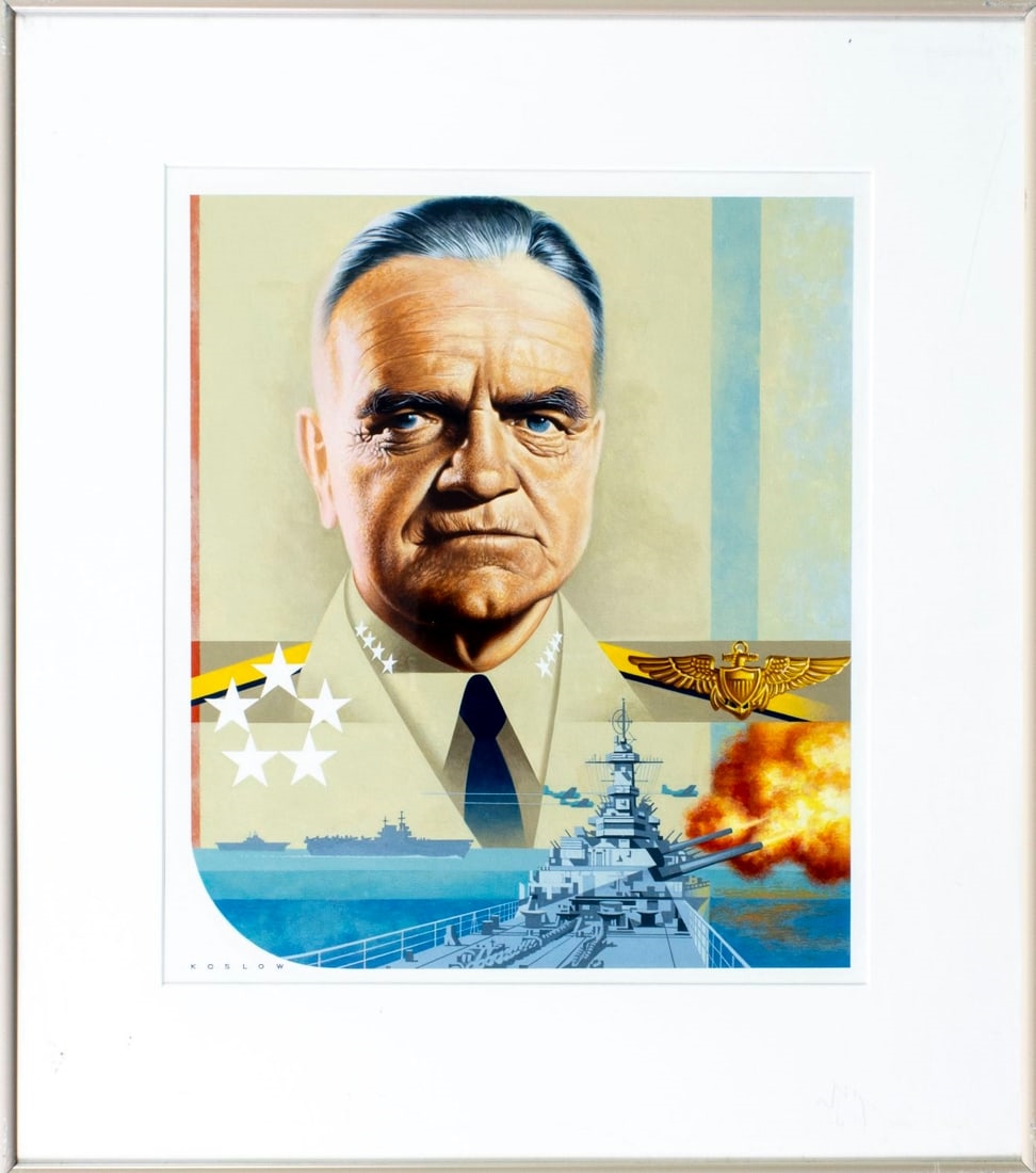 Howard Koslow | William Halsey (1986) | MutualArt