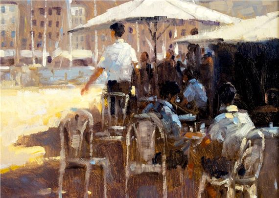 Brian Jull | Harbour Cafe | MutualArt