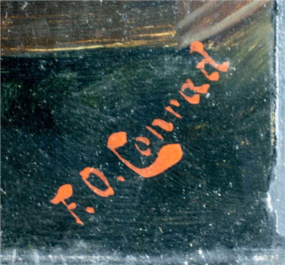 F. O. Conrad | Man Reading an Old Parchment | MutualArt