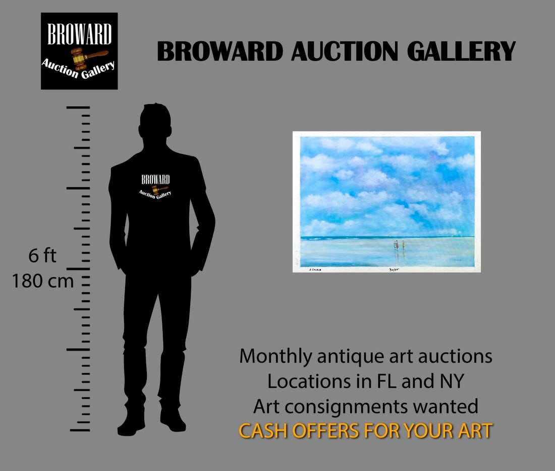 Alan David Cours | Beach Scene | MutualArt