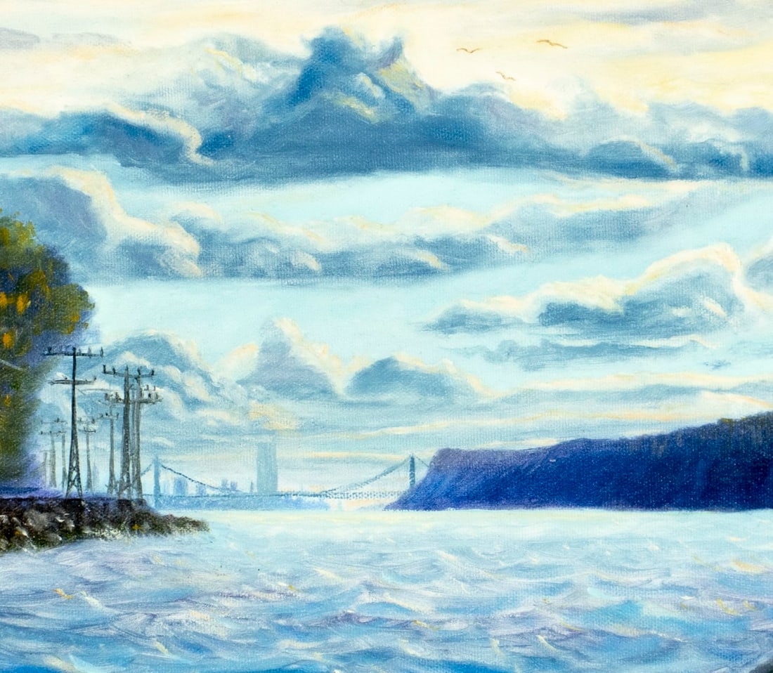 Mark J Mace | Hudson River Landscape | MutualArt