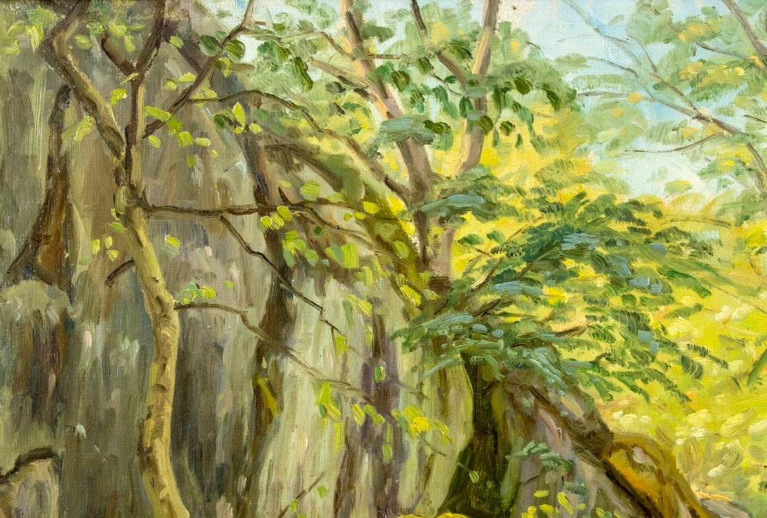 Carl Petersen | Forest Landscape | MutualArt