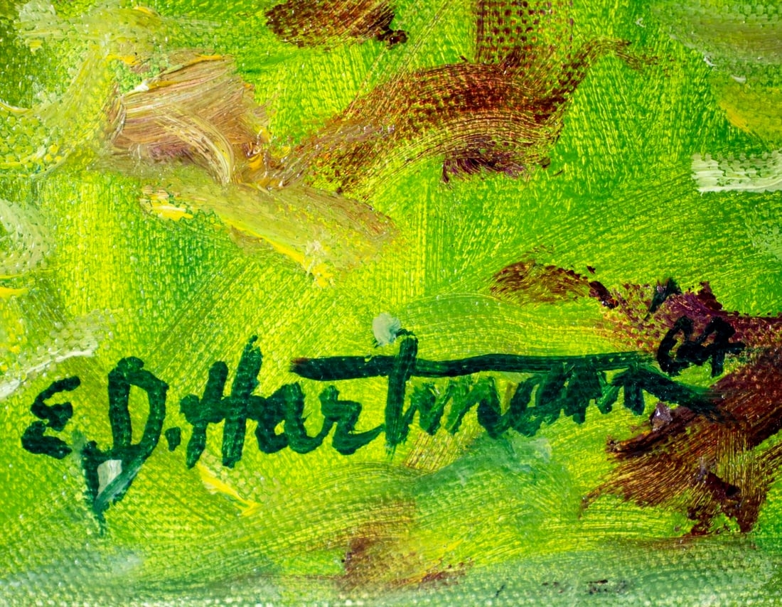 E J Hartmann | River Landscape (2004) | MutualArt