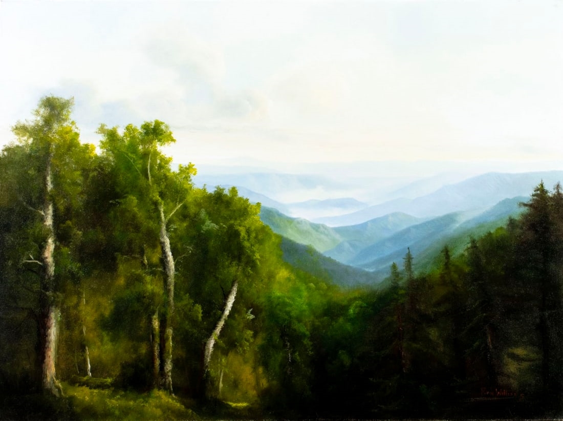 Ron Williams | Mountain Landscape | MutualArt