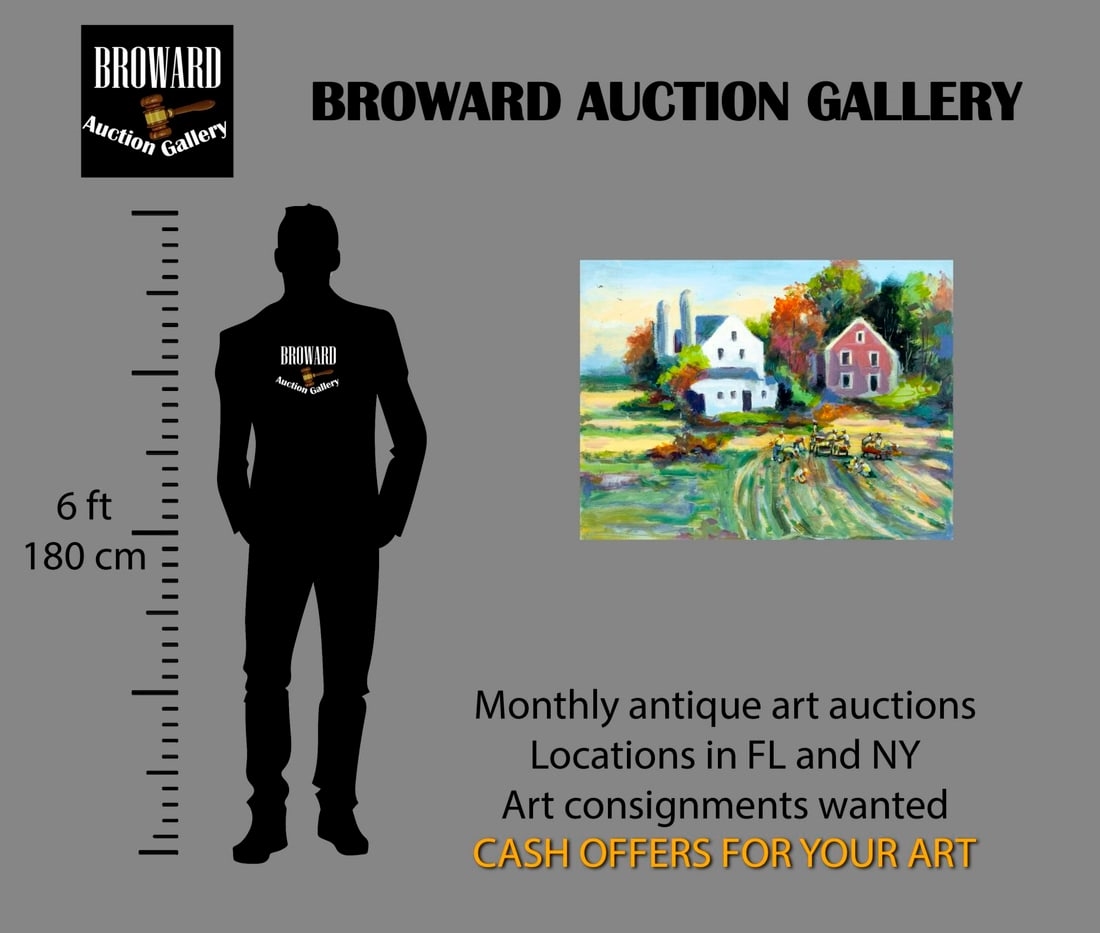 John Reilly | Autumn Farm Scene | MutualArt