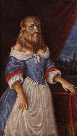 Lombard School, 17th Century | Portrait of Barbara Urslerin van Beck ...