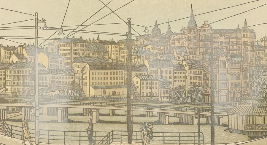 Svenolov Ehrén | wood engraving Svenolov Ehrén (62) | MutualArt