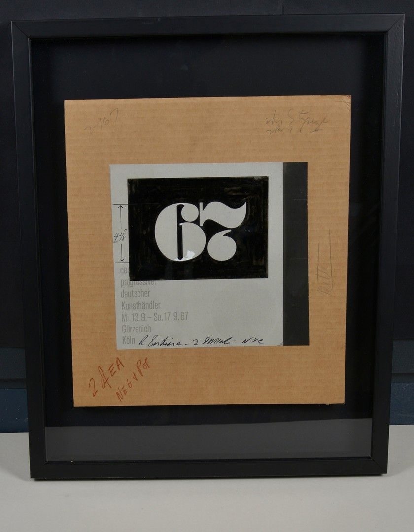 Robert Indiana | 67 Study (1967) | MutualArt