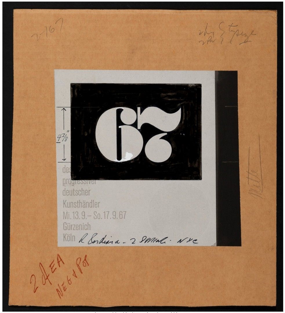 Robert Indiana | 67 Study (1967) | MutualArt