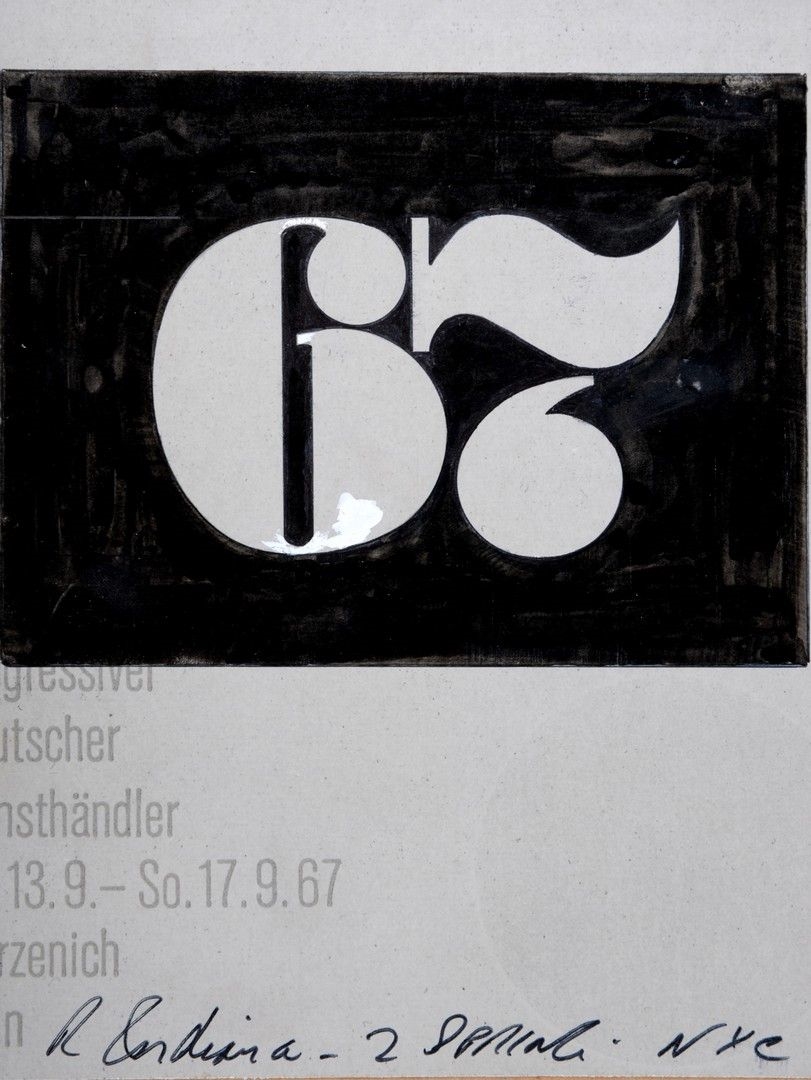 Robert Indiana | 67 Study (1967) | MutualArt