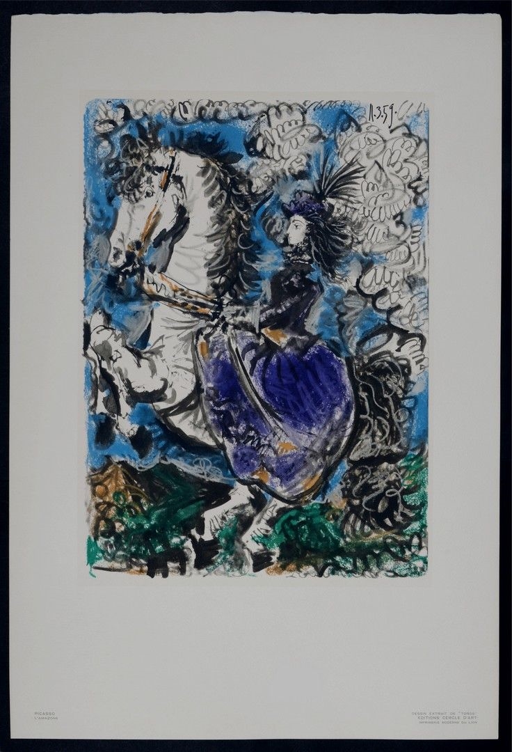 Pablo Picasso | The Amazon (1961) | MutualArt