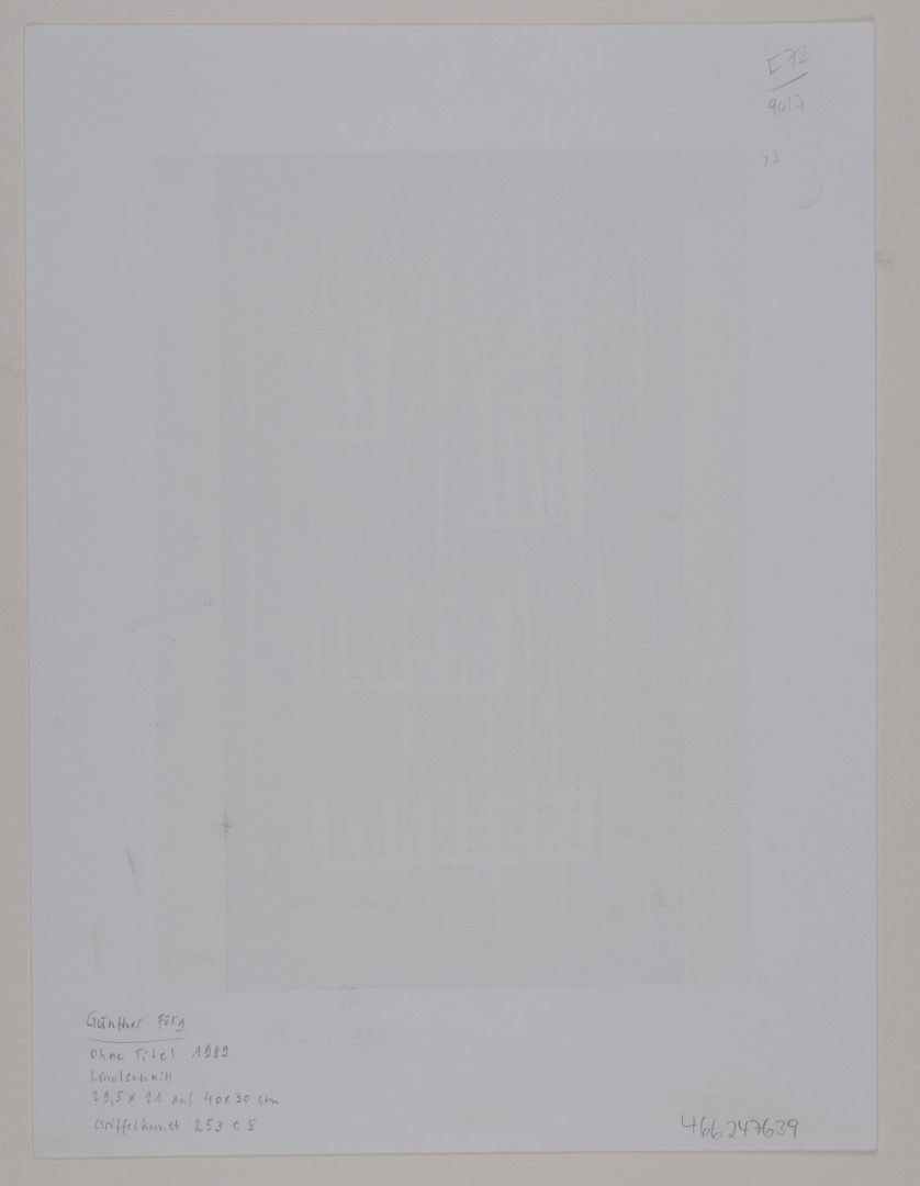 Günther Förg | Untitled (1989) | MutualArt