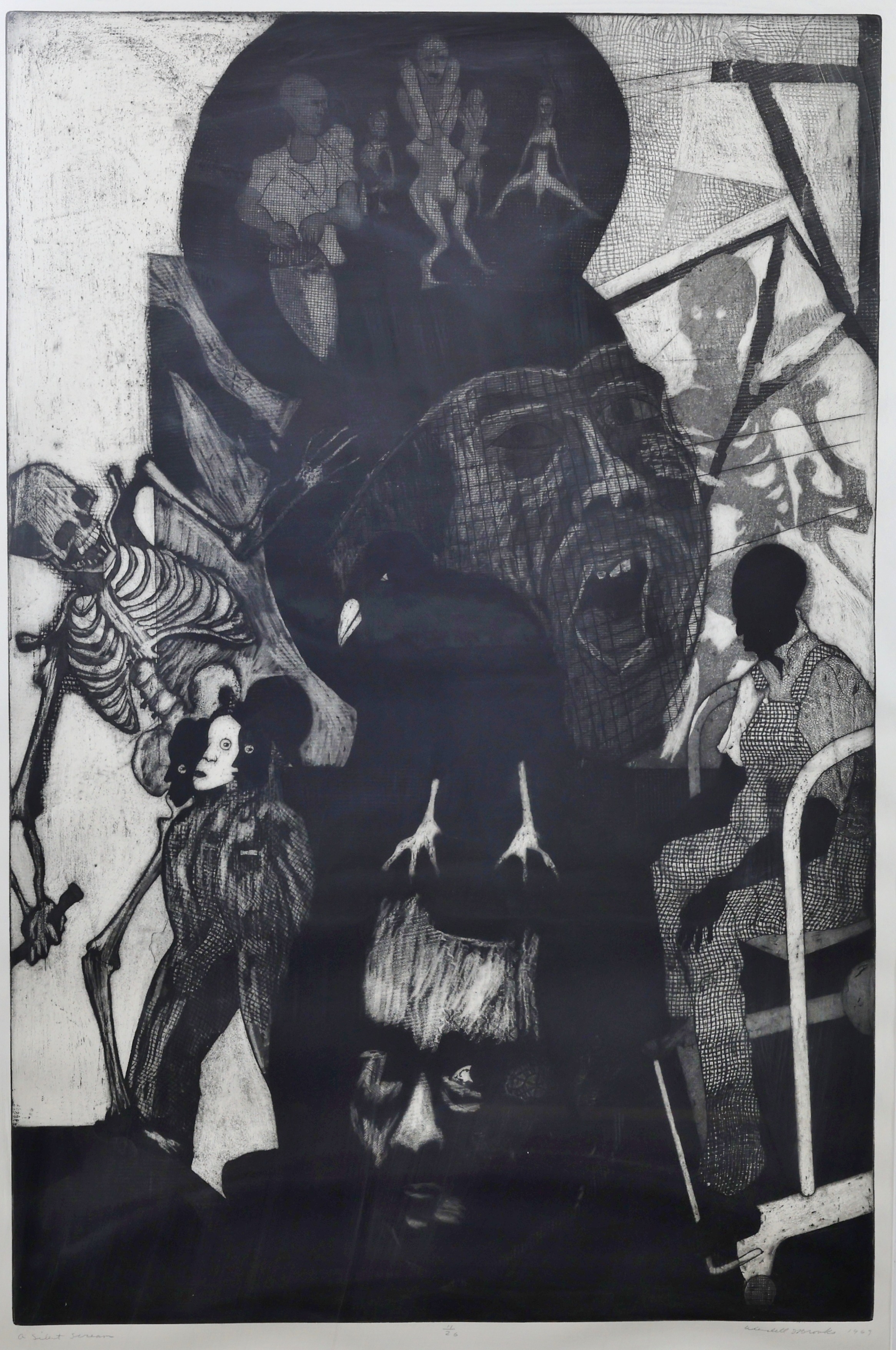 Wendell T. Brooks | A Silent Scream | MutualArt