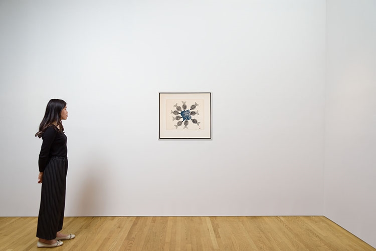 Shouyu Pootoogook | Ducks Feeding (1964) | MutualArt