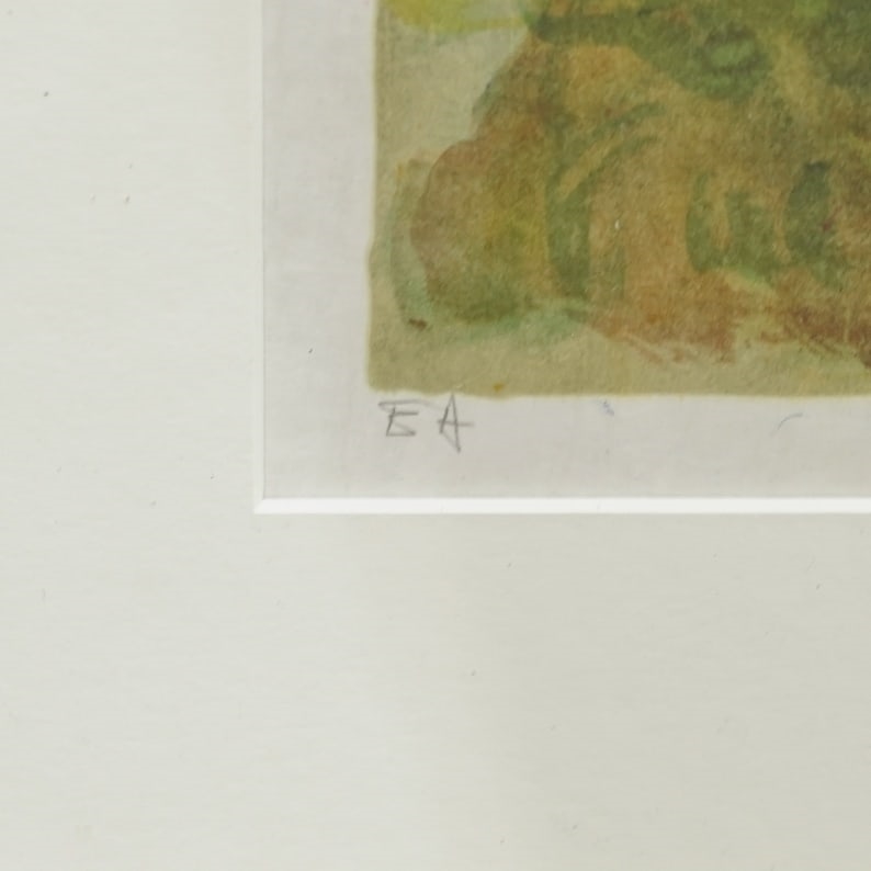 Pinchus Krémègne | Abstract Artist's Proof Lithograph (20th Century ...