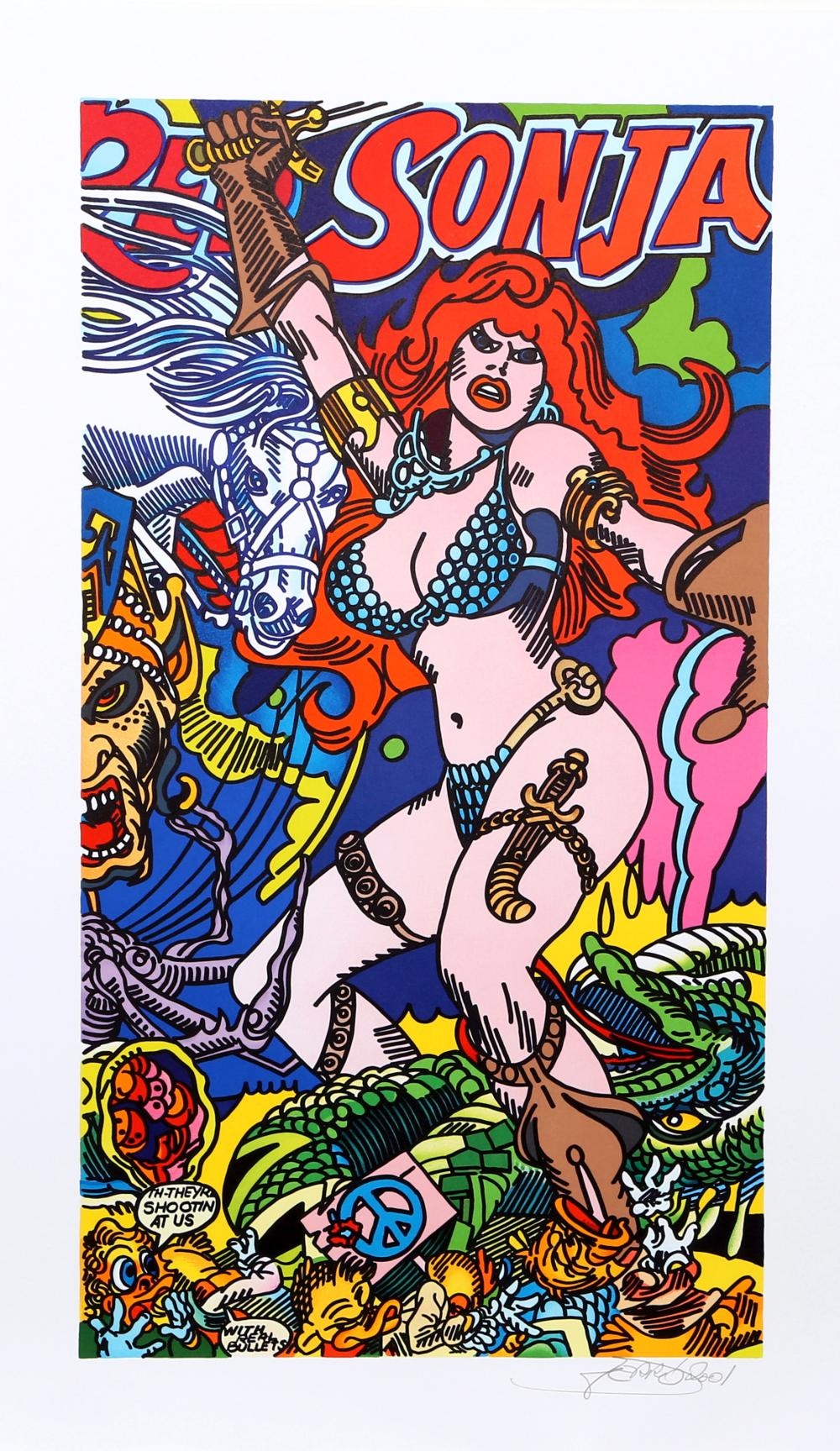Gudmundur Gudmundsson | Red Sonja (2001) | MutualArt