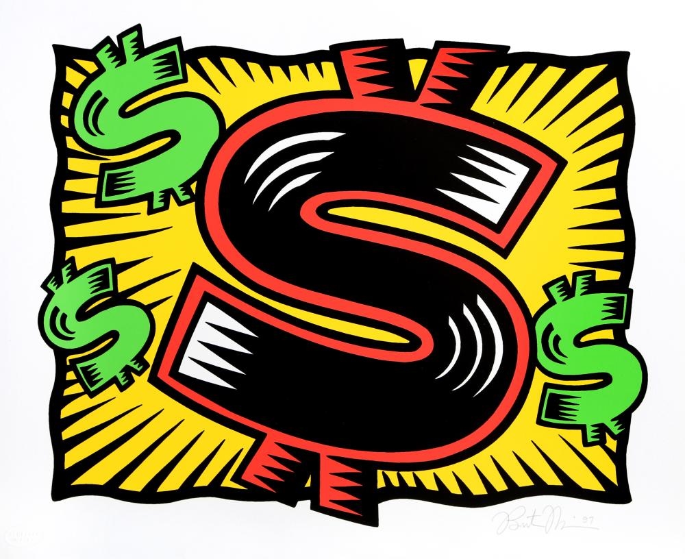 Burton Morris | The Buck (1997) | MutualArt