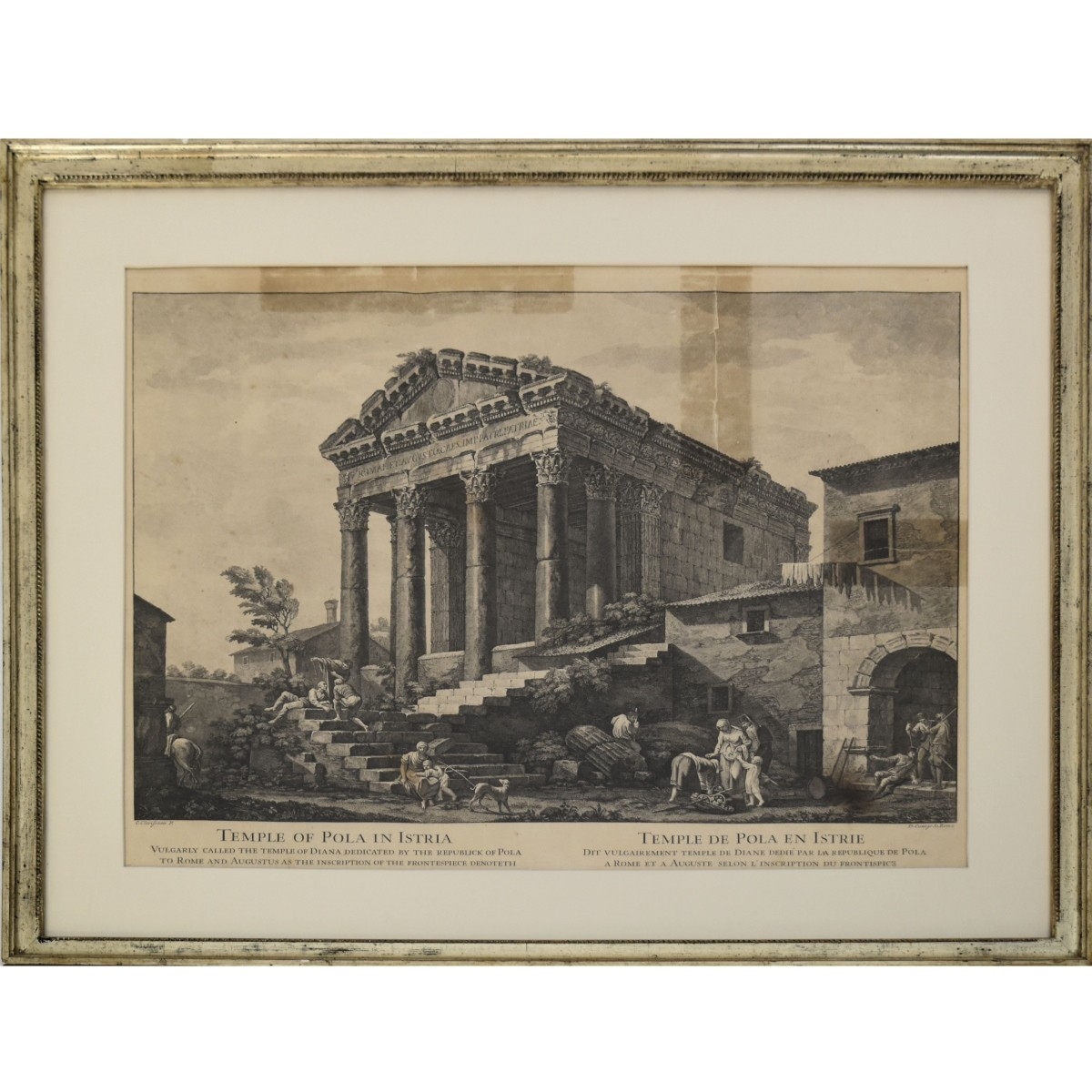 Domenico Cunego | Temple De Pola Instrie | MutualArt