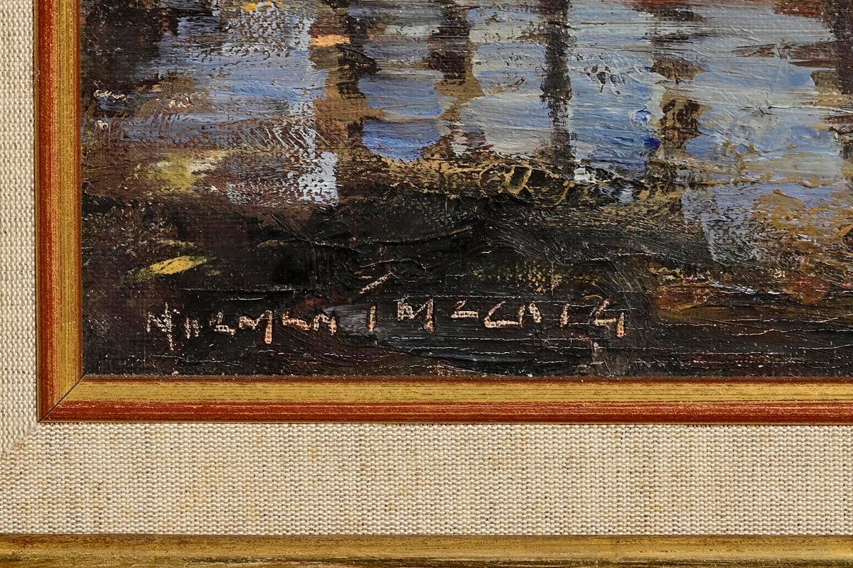 Norman J. McCaig | Moored Boats | MutualArt