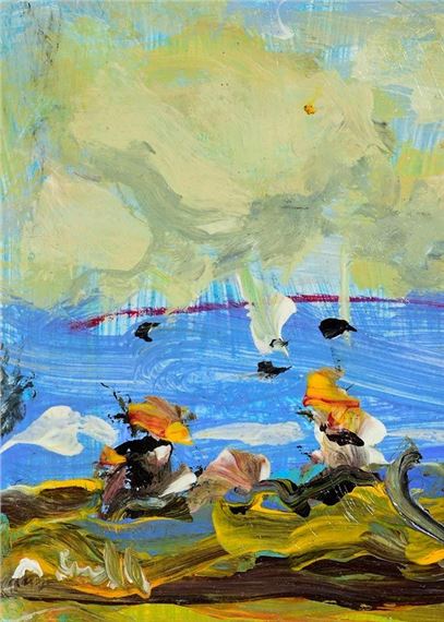 Marie Carroll | Watching the Regatta | MutualArt