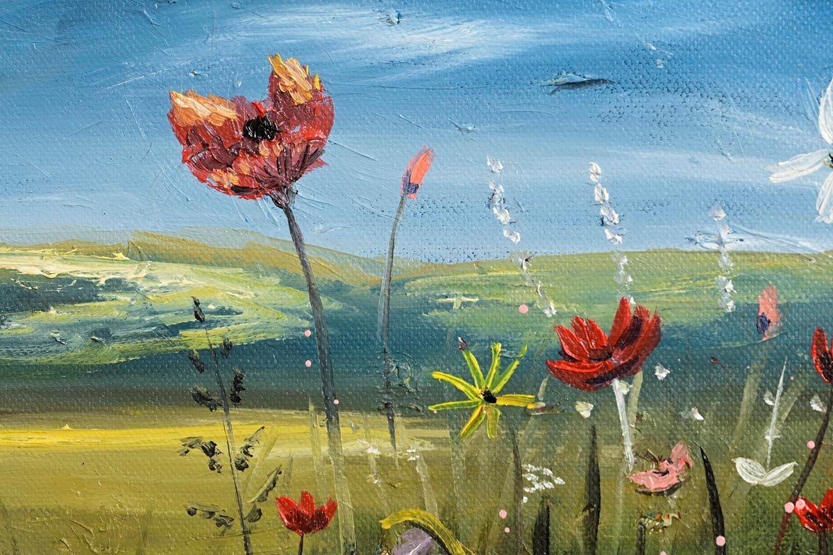 Hayley Huckson | Poppy Daze | MutualArt