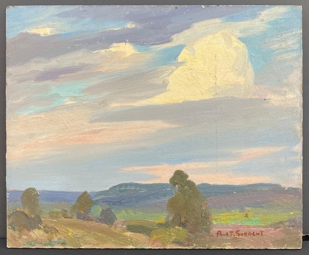 Paul Turner Sargent | Big Sky Landscape | MutualArt