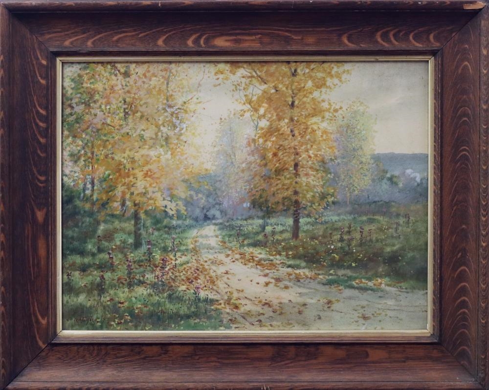 William Arnold Eyden Jr. | Autumn Lane | MutualArt